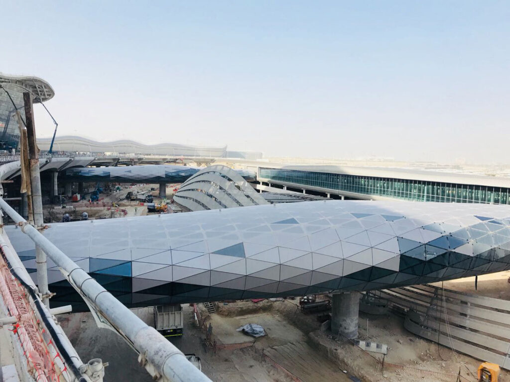 Link Bridge Abudhabi Airport – Technosteel Construction